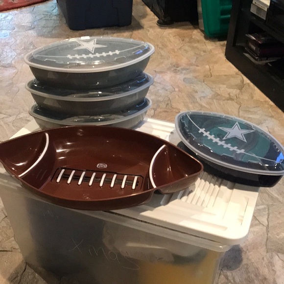 Lay’s & Cube | Kitchen | Football Themed Food Storage | Poshmark
